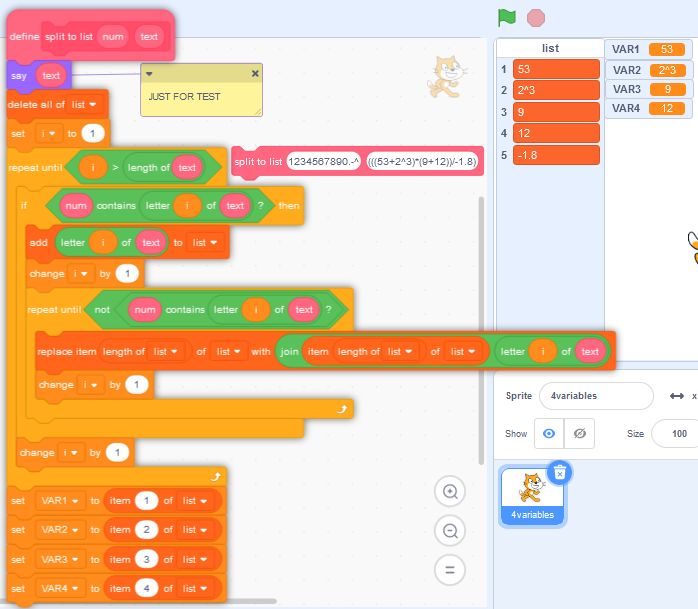 I need help detecting where the numbers are in a string - Discuss Scratch