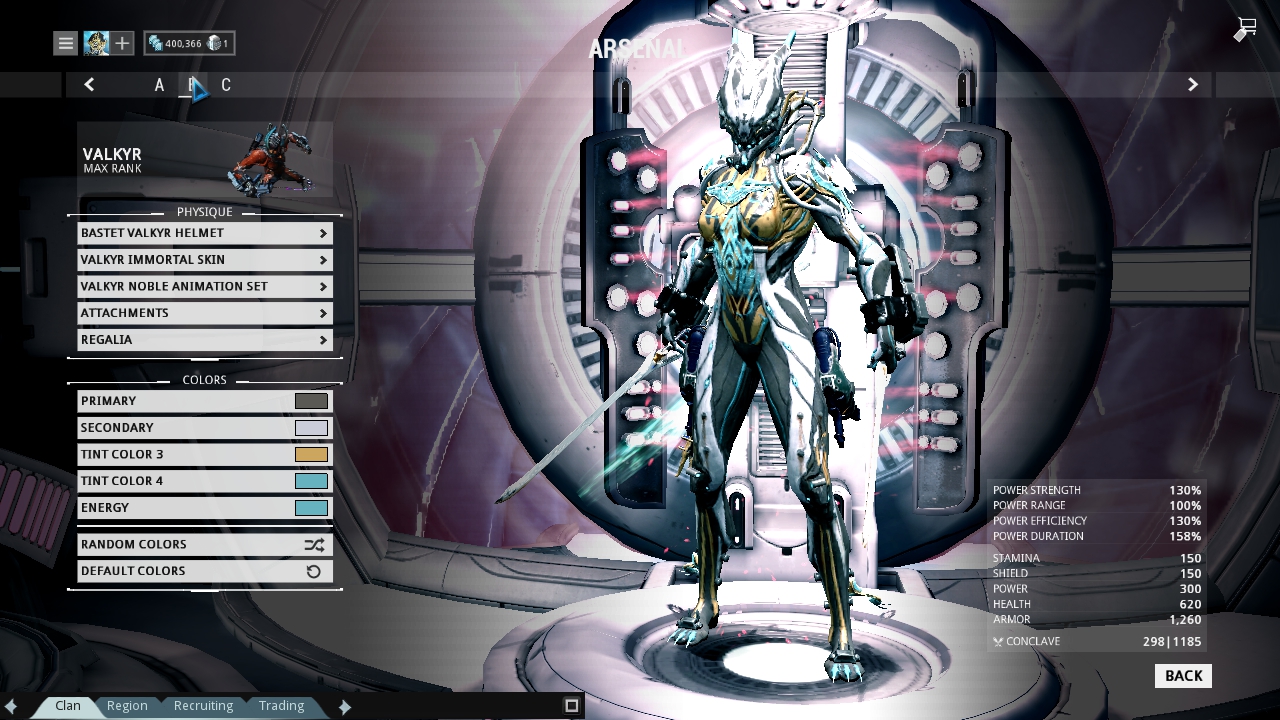 Color Schemes - Players helping Players - Warframe Forums