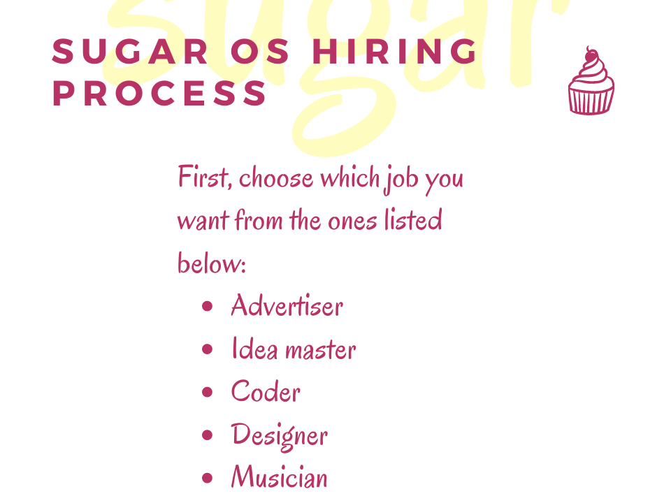 Sugar OS // An organised OS collab // Open for applications - Discuss ...