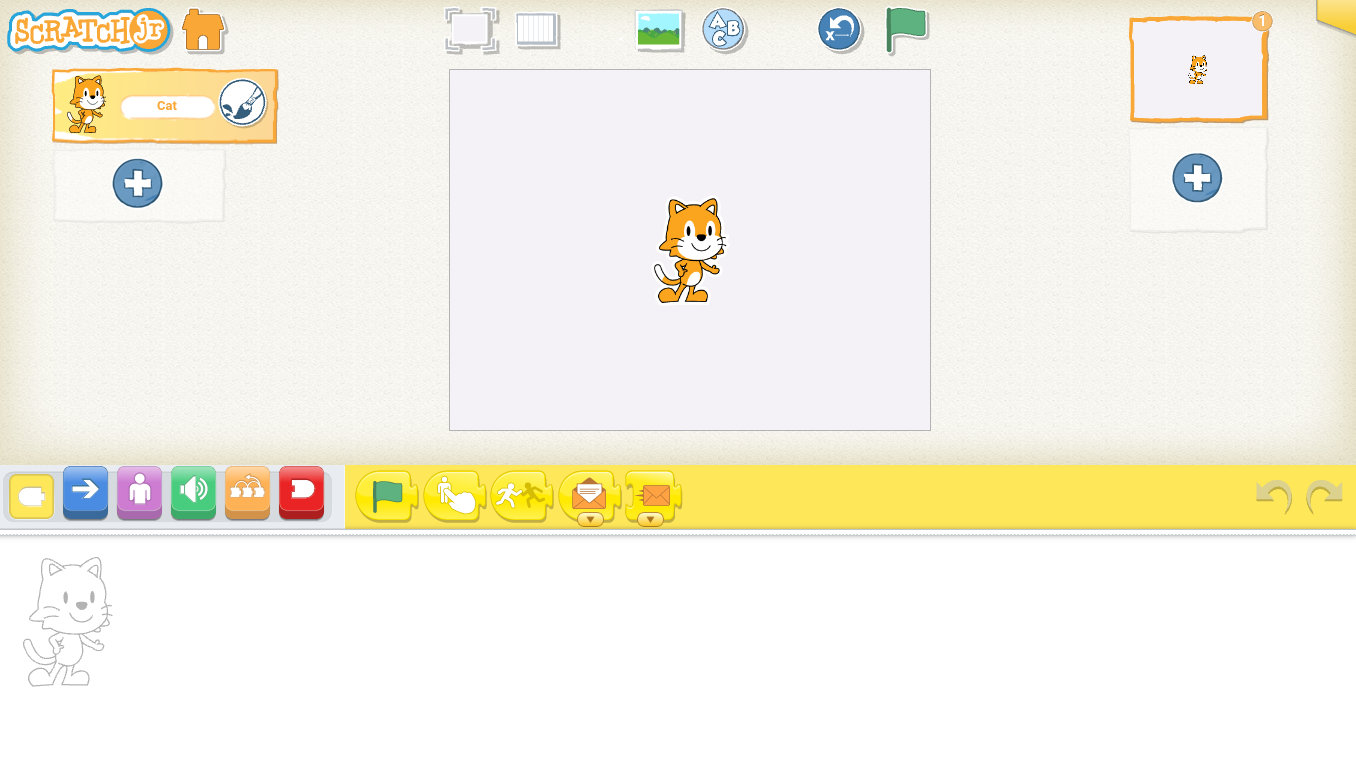 Make ScratchJr high contrast + have high contrast blocks - Discuss Scratch