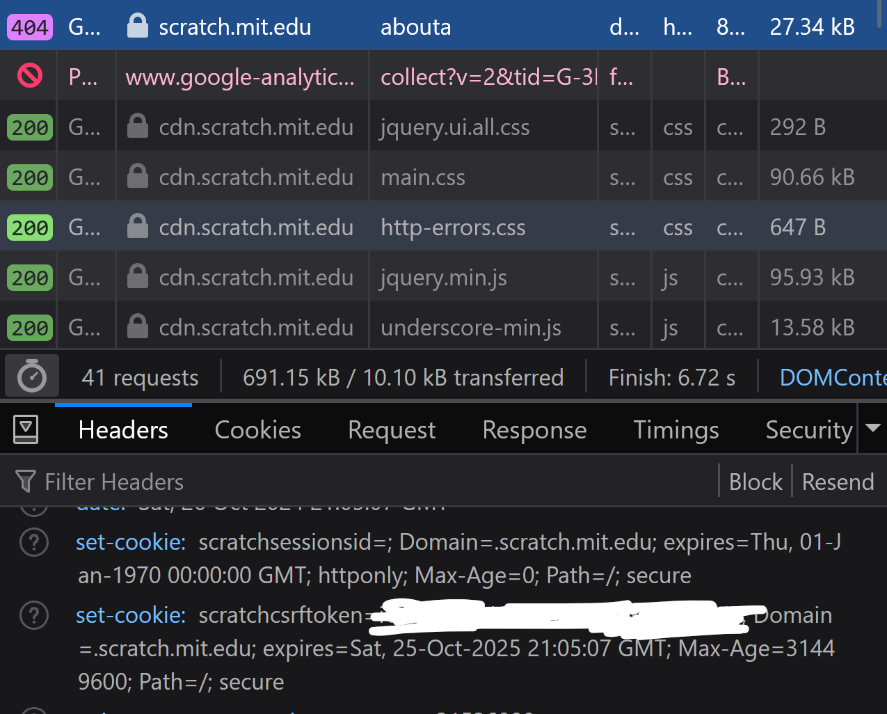 How can some links sign you out? - Discuss Scratch