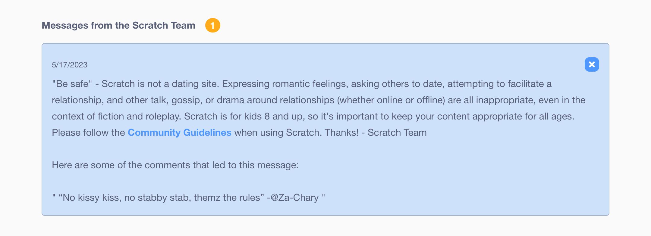 Unfair alert - Discuss Scratch