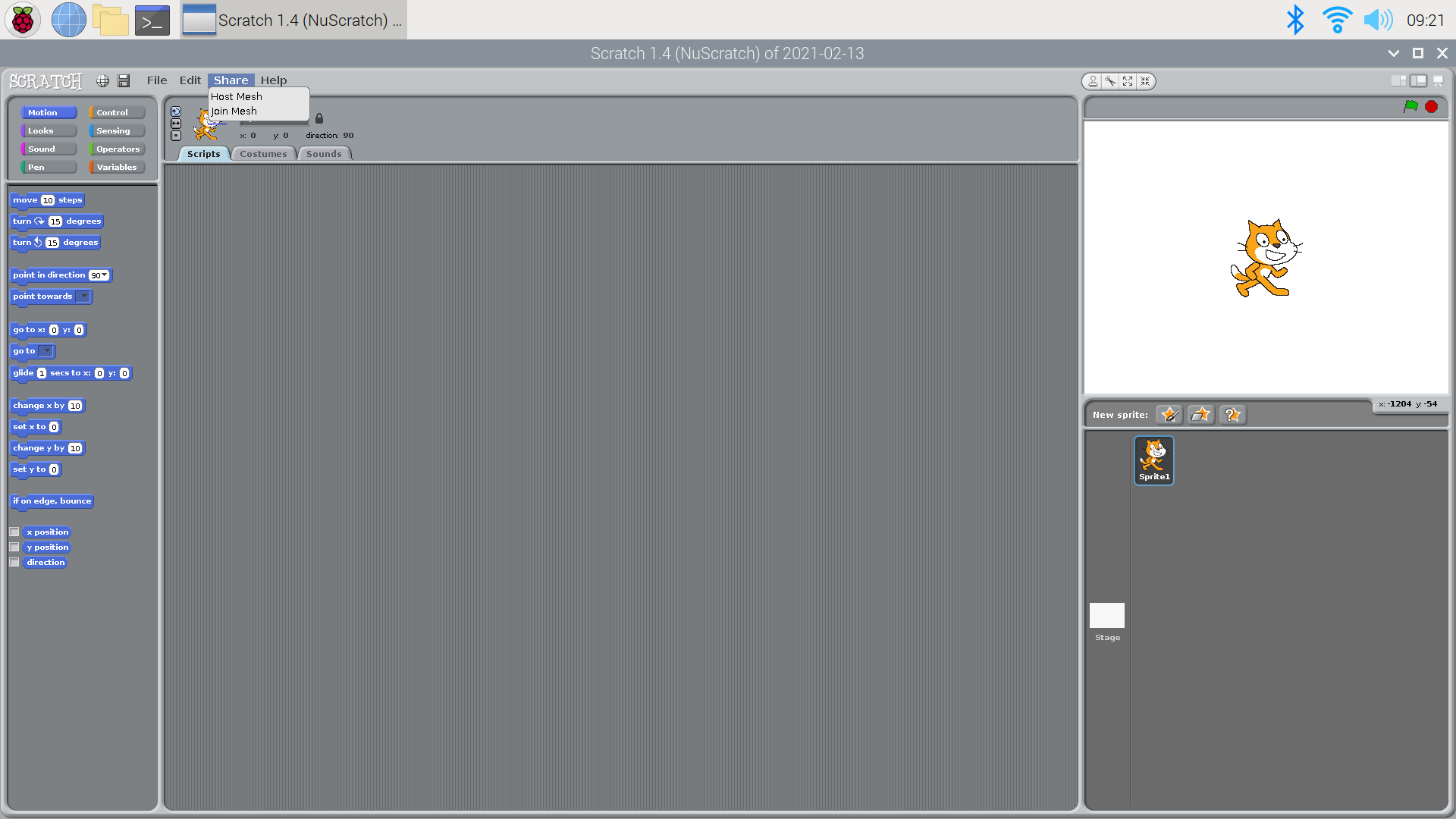 Host mesh/Join mesh in Scratch 1.4 - Discuss Scratch