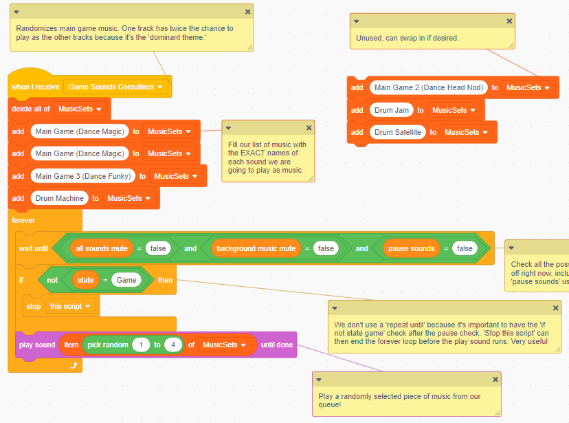 LadyPac - Mrs. PacMan Clone, Commented for Scratchers who want to Learn - Discuss Scratch