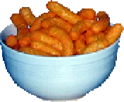 What is the cheesy puffs sprite's origin | a question about (not a typo ...