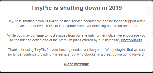 [big]TINYPIC IS SHUTTING DOWN[/big] - Discuss Scratch