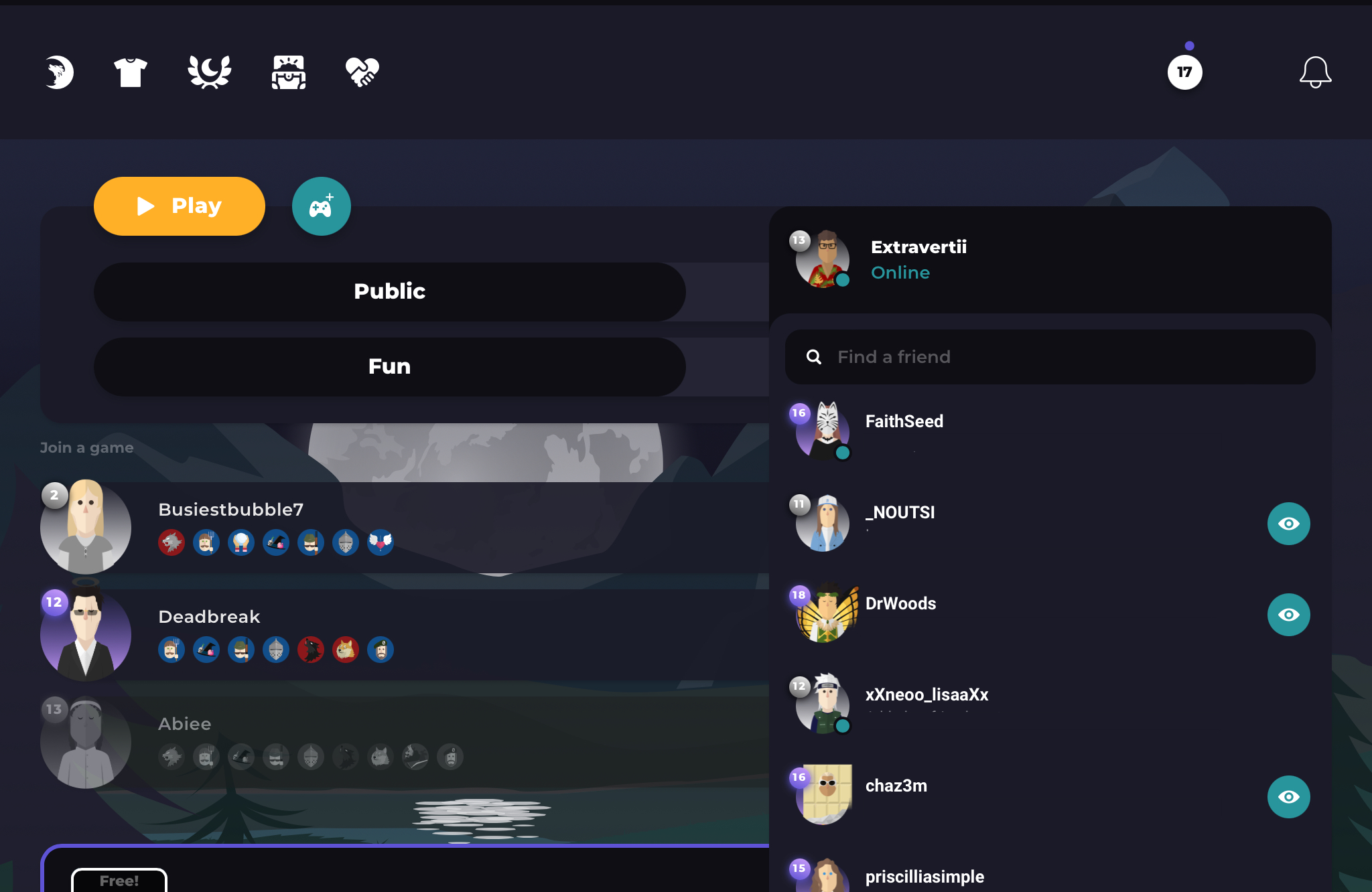 Wolfy - The first french online werewolf game! - Discuss Scratch