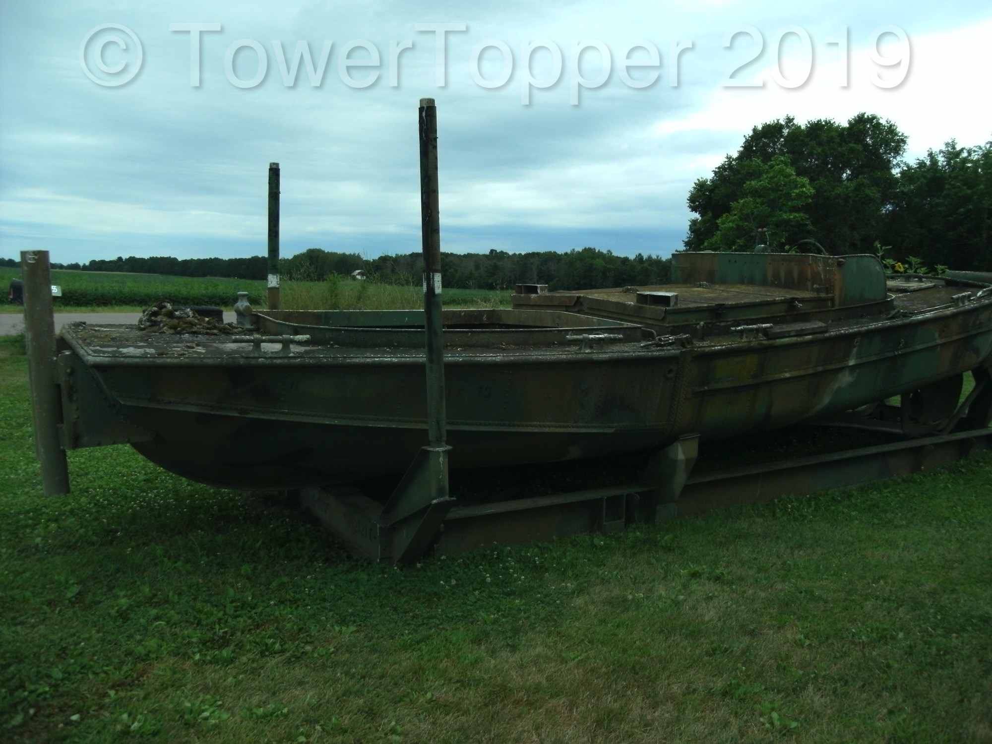 So, I bought an US Army 27’ Bridge and Barge Push Boat | Boat Design Net