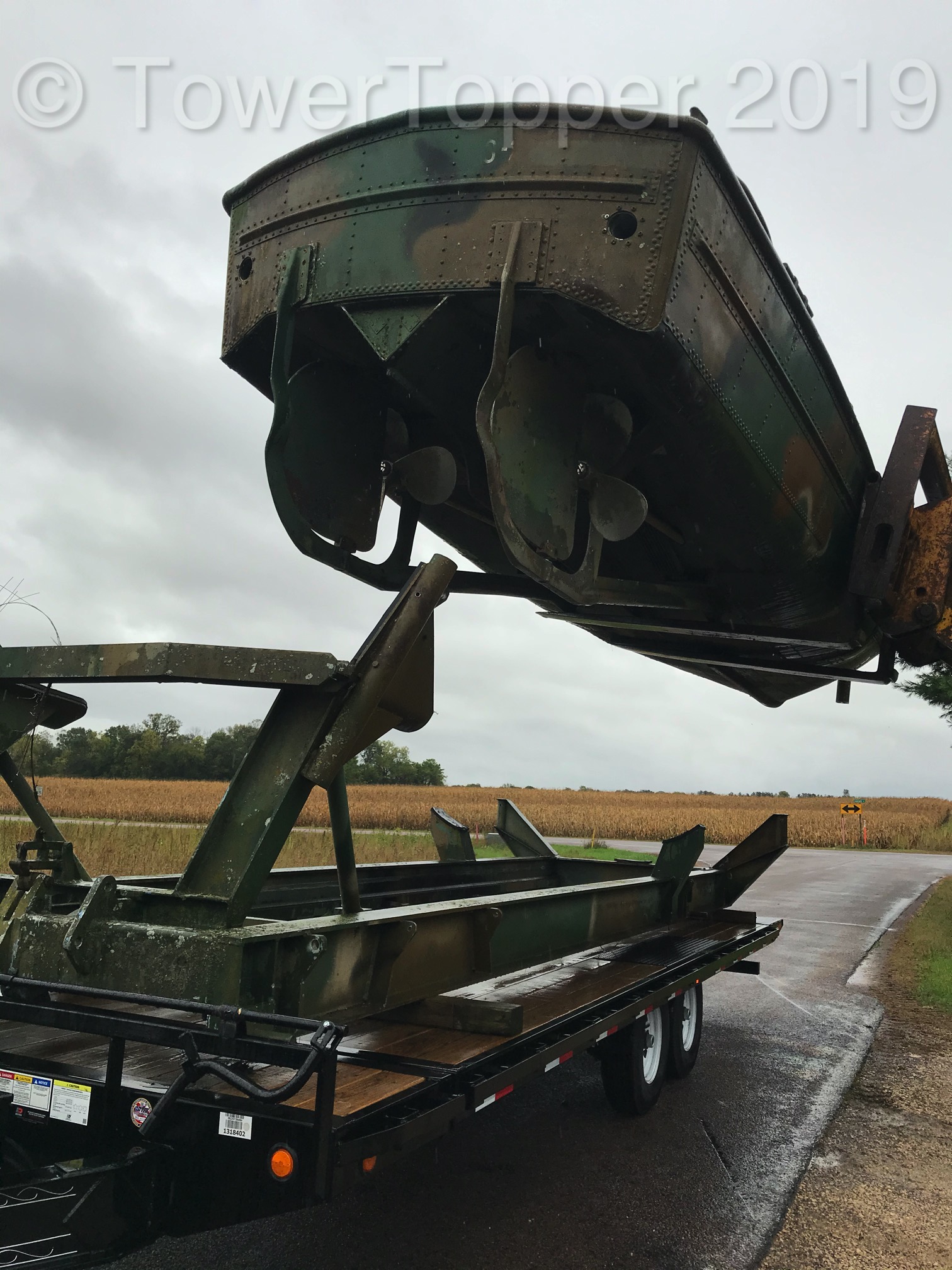 So, I bought an US Army 27’ Bridge and Barge Push Boat | Boat Design Net