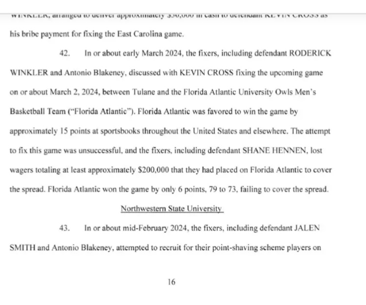 Maybe a way out from Ron Hunter : Point Shaving Scandal - Page 2 ...