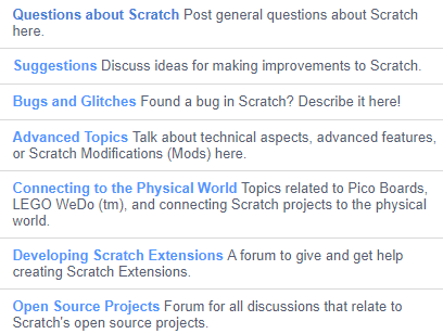 General Scratch Discussion - Discuss Scratch