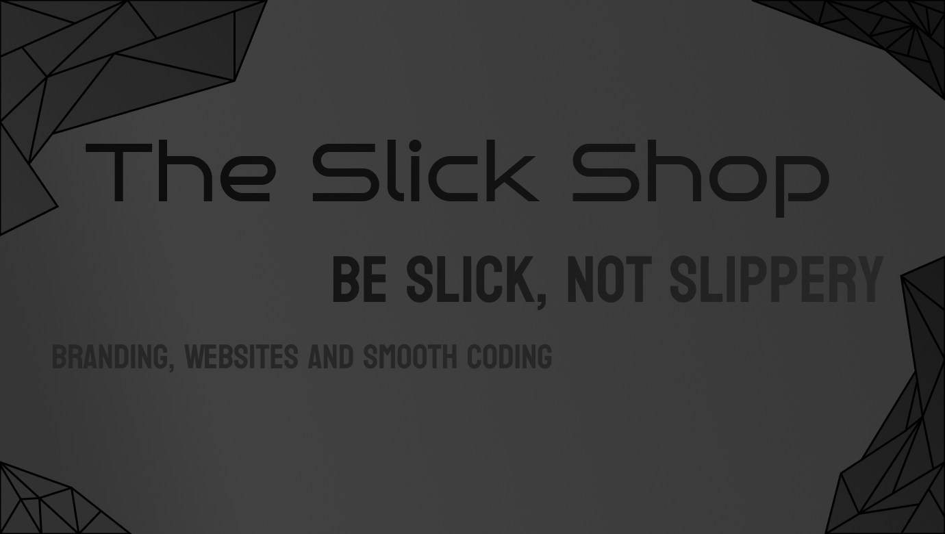 Slick Shop: Coding, Websites, Branding, Intros And More - Discuss Scratch