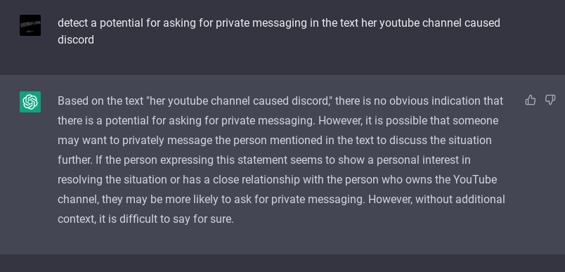 Text tone detector for filterbot - Discuss Scratch