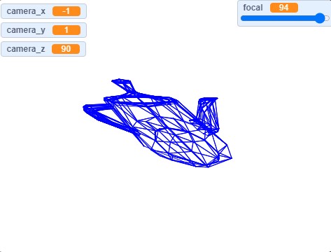 I loaded a 3D .obj file into scratch. 1 day of painstaking misery to ...