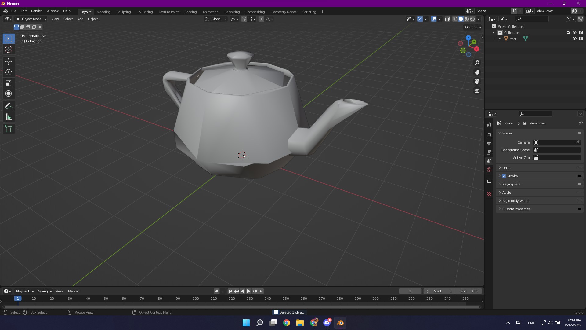 I loaded a 3D .obj file into scratch. 1 day of painstaking misery to ...