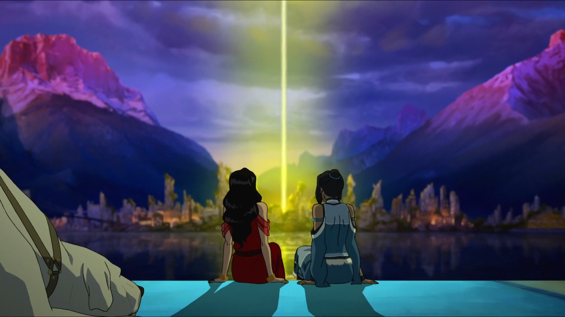 Korrasami bi-pride wallpaper [An edit of a fanart by Kreugan, original ...