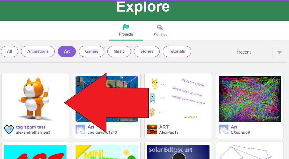 Tag spamming - is it a myth? - Discuss Scratch