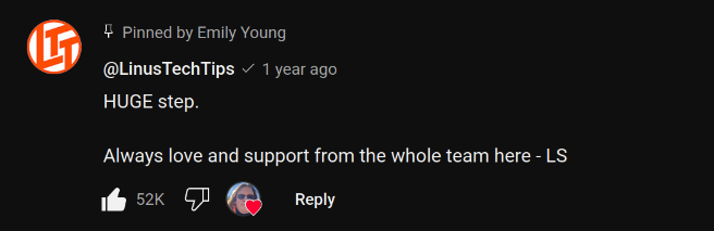 Emily young formerly of Linus Tech Tips(arguably one of the best parts ...