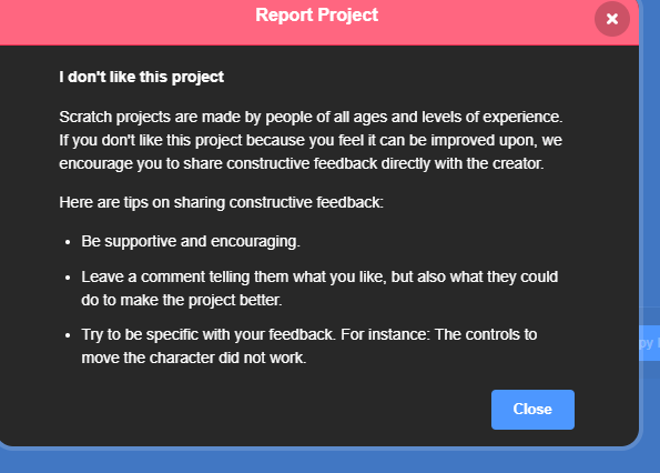 reporting systems - Discuss Scratch
