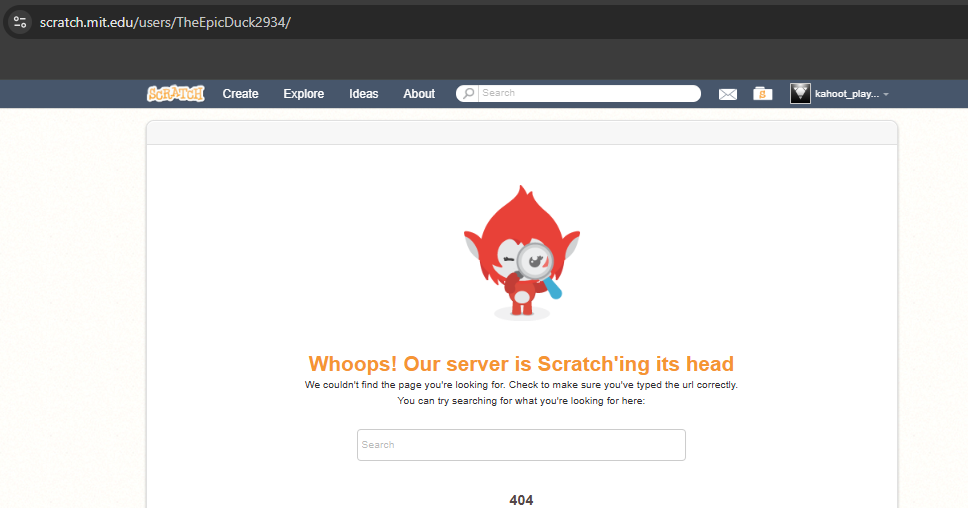 i can't follow a user - Discuss Scratch