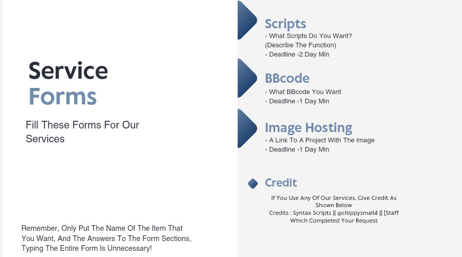 Syntax Scripts Scripts Bbcode Image Hosting Open Hiring Discuss 