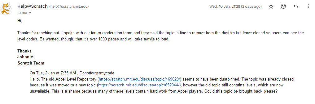 Appel Level Repository (Griffpatch) - Version 2 - Discuss Scratch