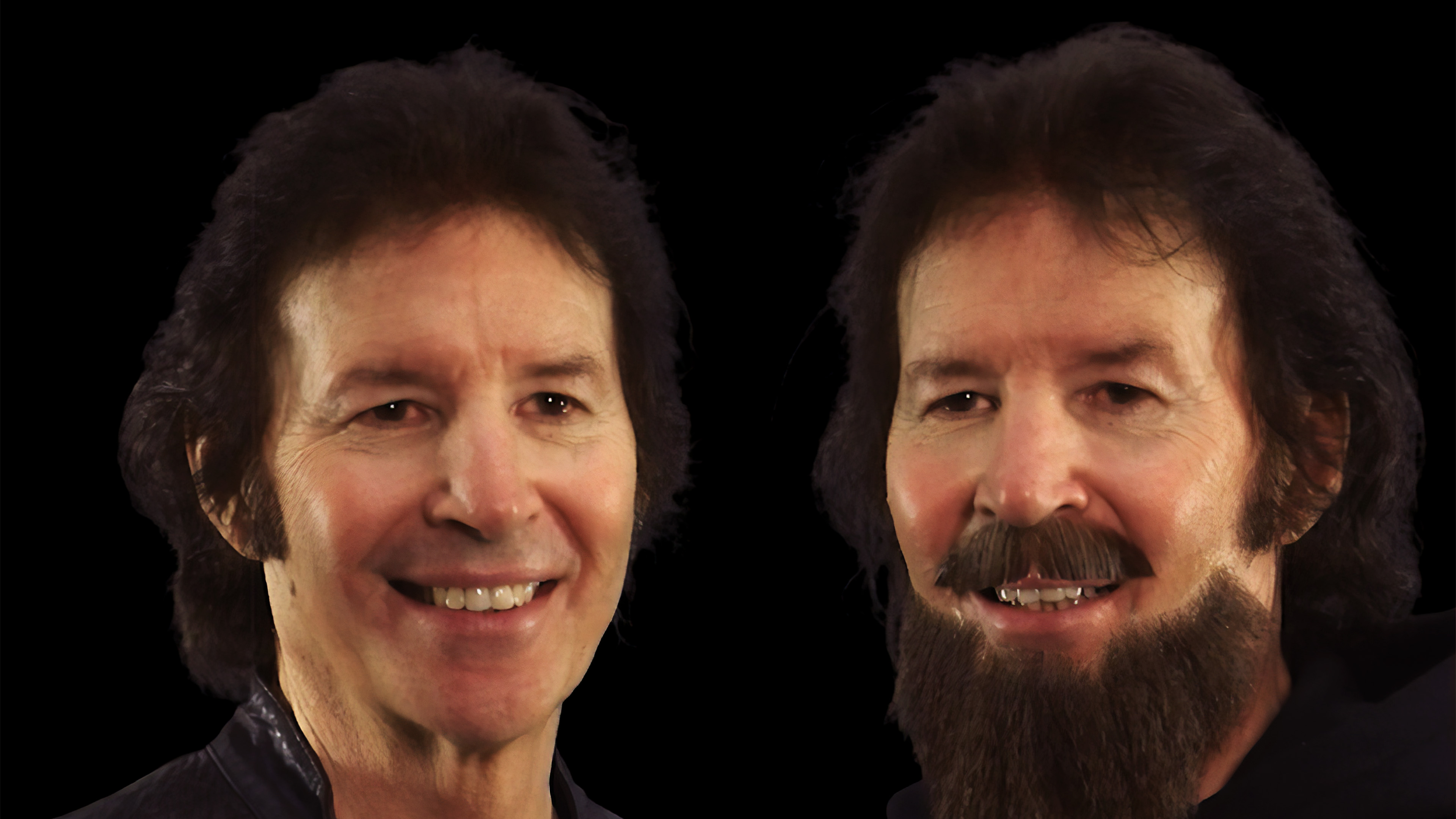 I ran my favorite shot of Twisted Pair through an AI Image Enlarger to ...