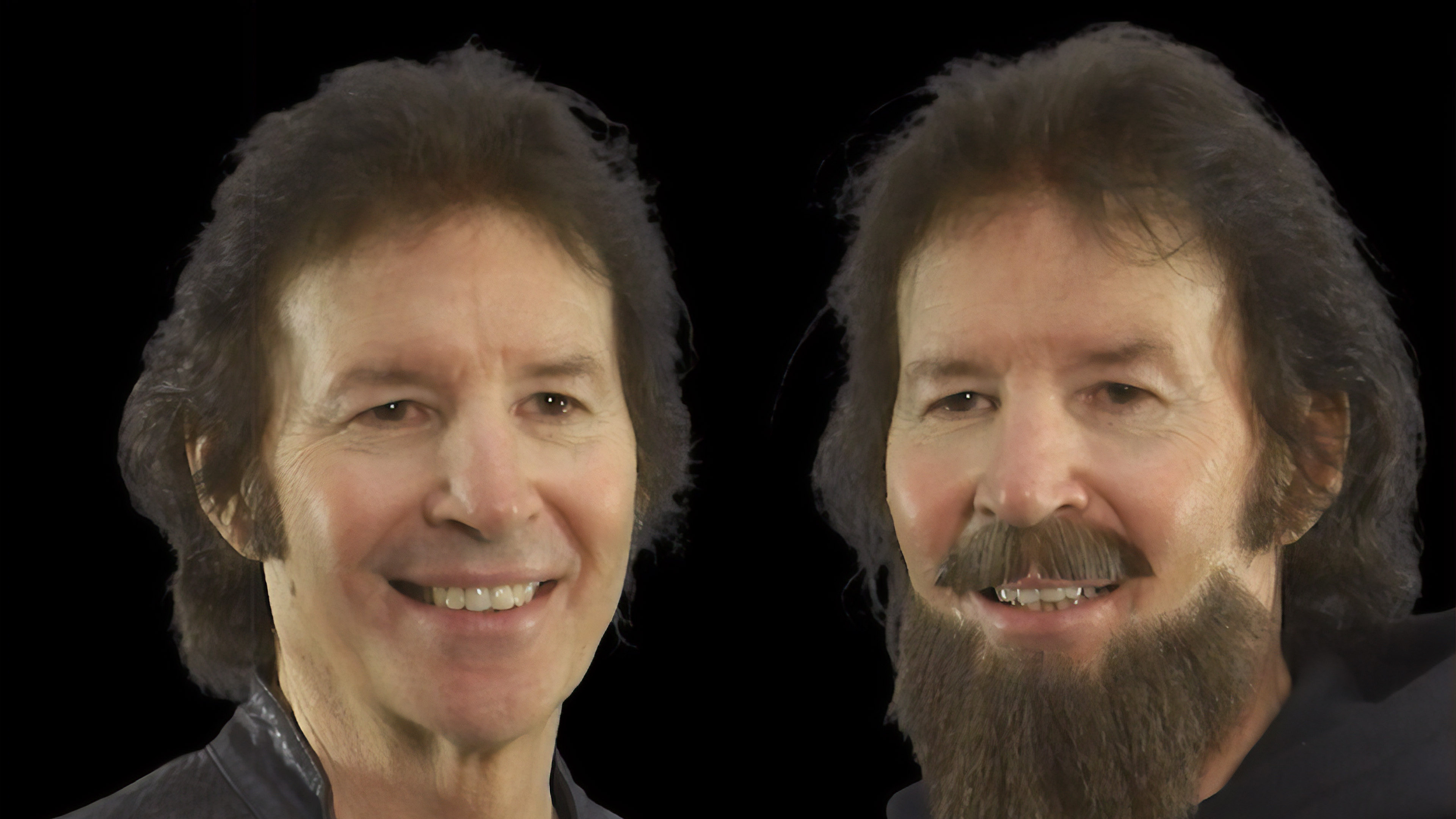 I ran my favorite shot of Twisted Pair through an AI Image Enlarger to ...