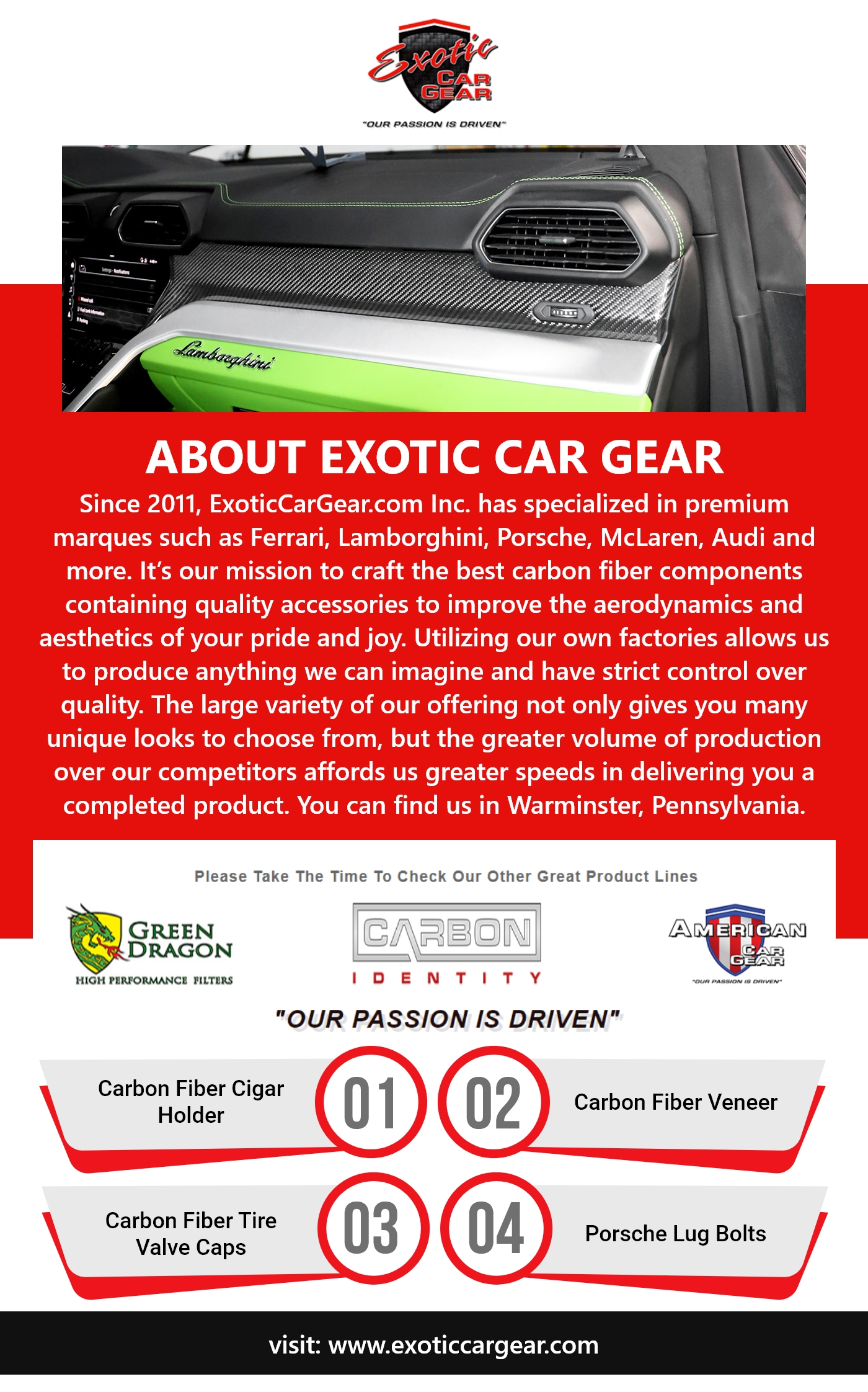 Exotic Car Gear Inc. | Linktree