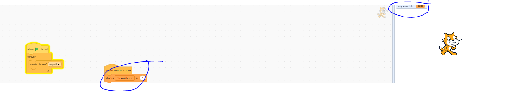 clone limit increased to 307 - Discuss Scratch