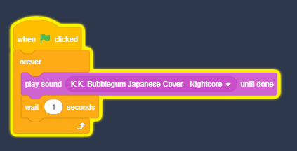 Weird glitch with forever block - Discuss Scratch