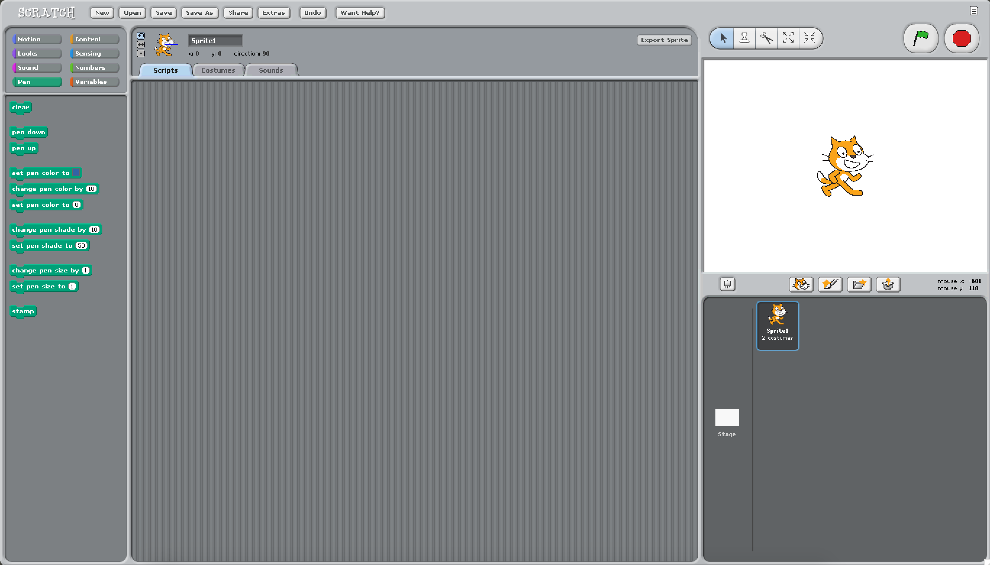 About Scratch Older Versions! - Discuss Scratch