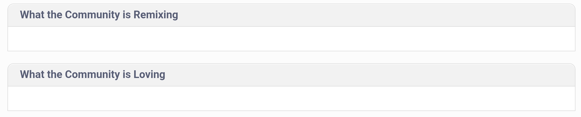 Empty categories? - Discuss Scratch