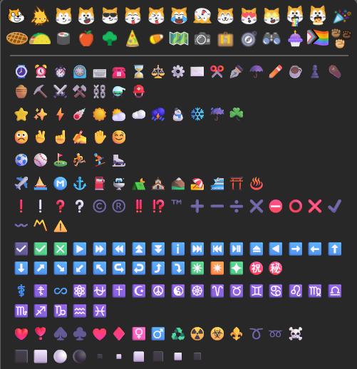 What emojis are aloud in scratch? - Discuss Scratch