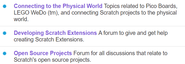 Refine the "About Scratch" forum category - Discuss Scratch