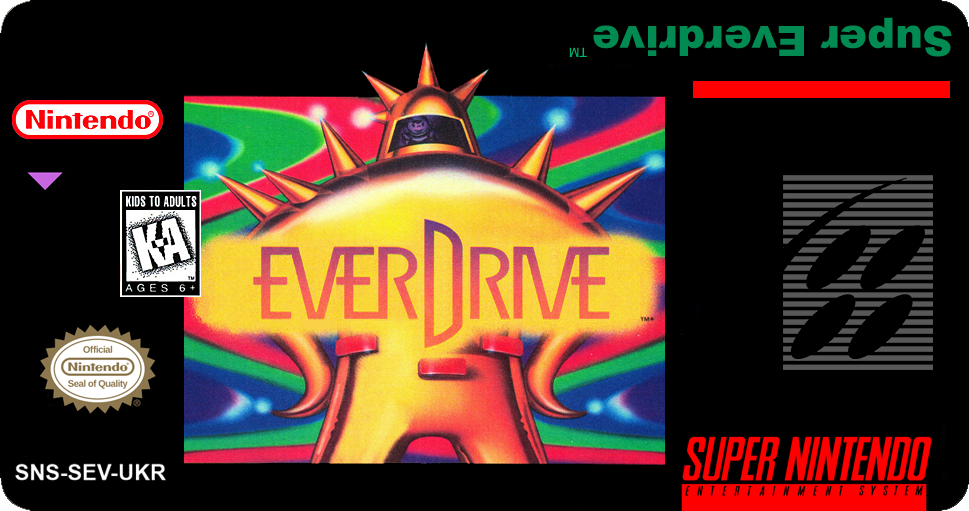 I made an Earthbound-themed cartridge label for my Everdrive. I think ...