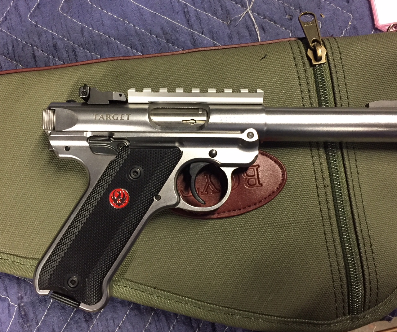 SOLD: Ruger Mark IV Target Stainless, Los Angeles, No Shipping ...