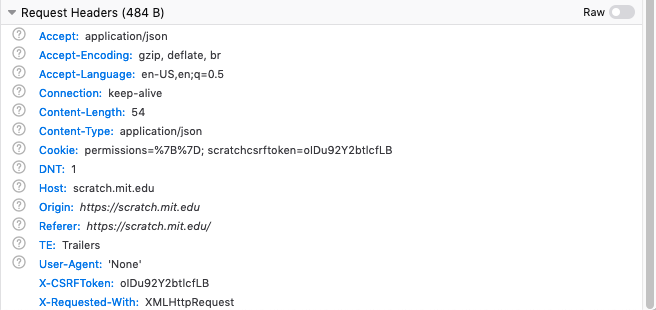 Logging into scratch using Python requests - Discuss Scratch