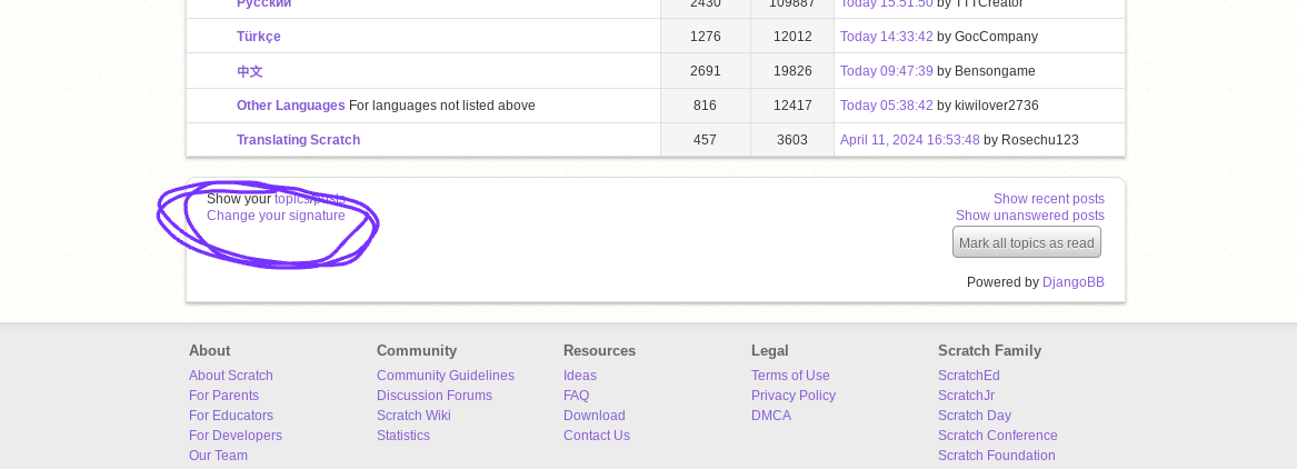 Forums? - Discuss Scratch