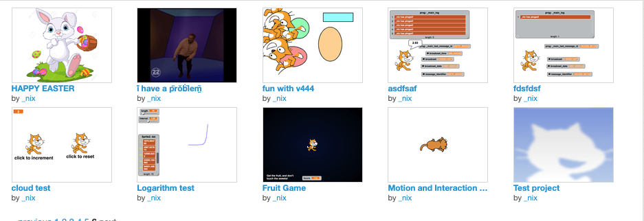 Projects from over 16 years ago lost their thumbnails - Discuss Scratch