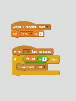 Restart script in middle of script. - Discuss Scratch