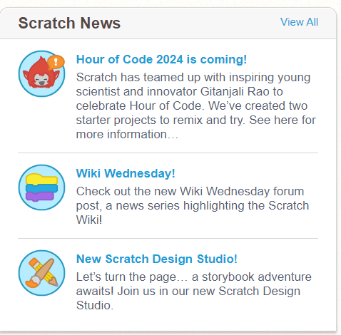 'Scratch News' Icons not appearing (FIXED) - Discuss Scratch