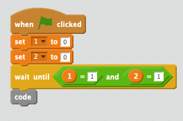 So i want to make if two events happen something else happens (i dont ...
