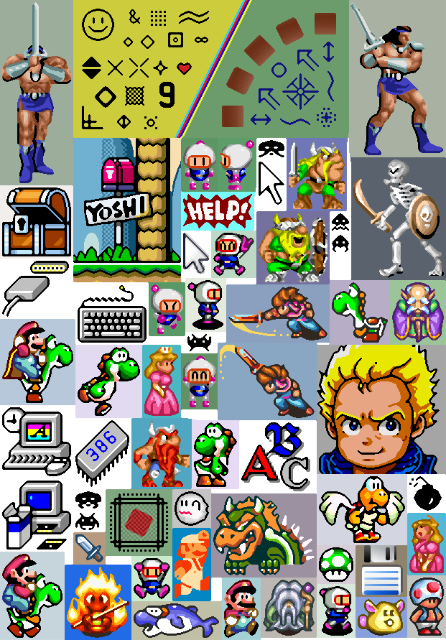 Can someone post 8bit sprites with this method? : r/GameUpscale