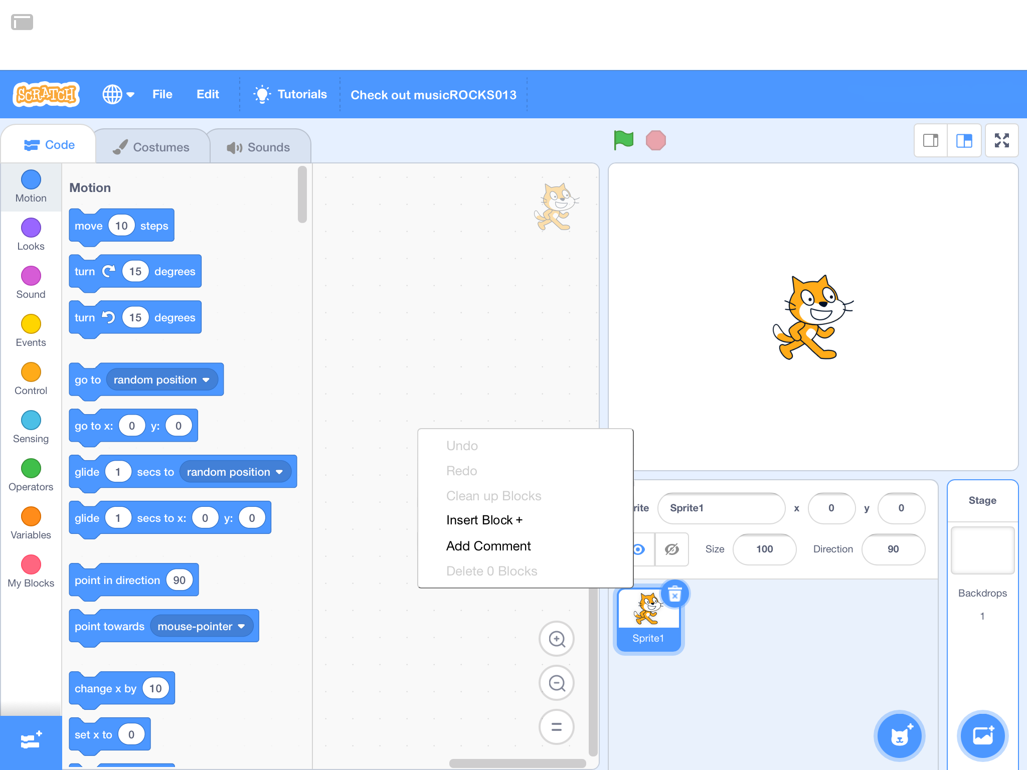 [Editor] Being able to insert new blocks by tapping a button where the ...