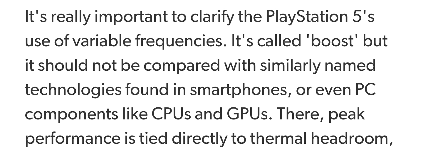 Is variable clock rates ps5 style the future? | ResetEra