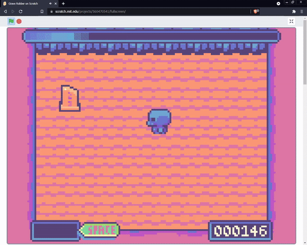 GRAVE ROBBER - SINGLE SCREEN PIXEL ACTION PUZZLE GAME - Discuss Scratch