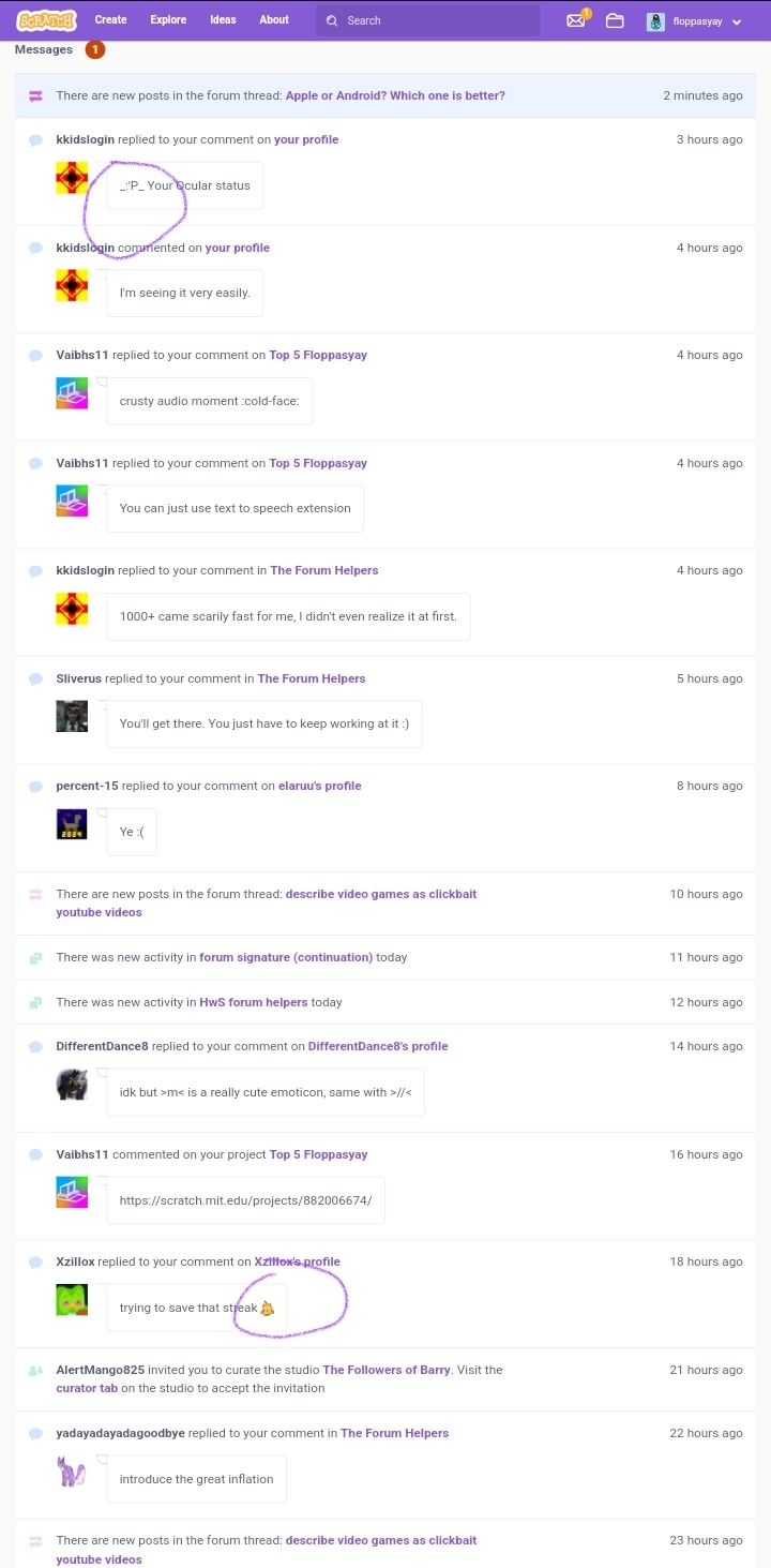 Emojis in messages - Discuss Scratch