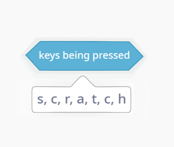 Current keys being pressed block - Discuss Scratch