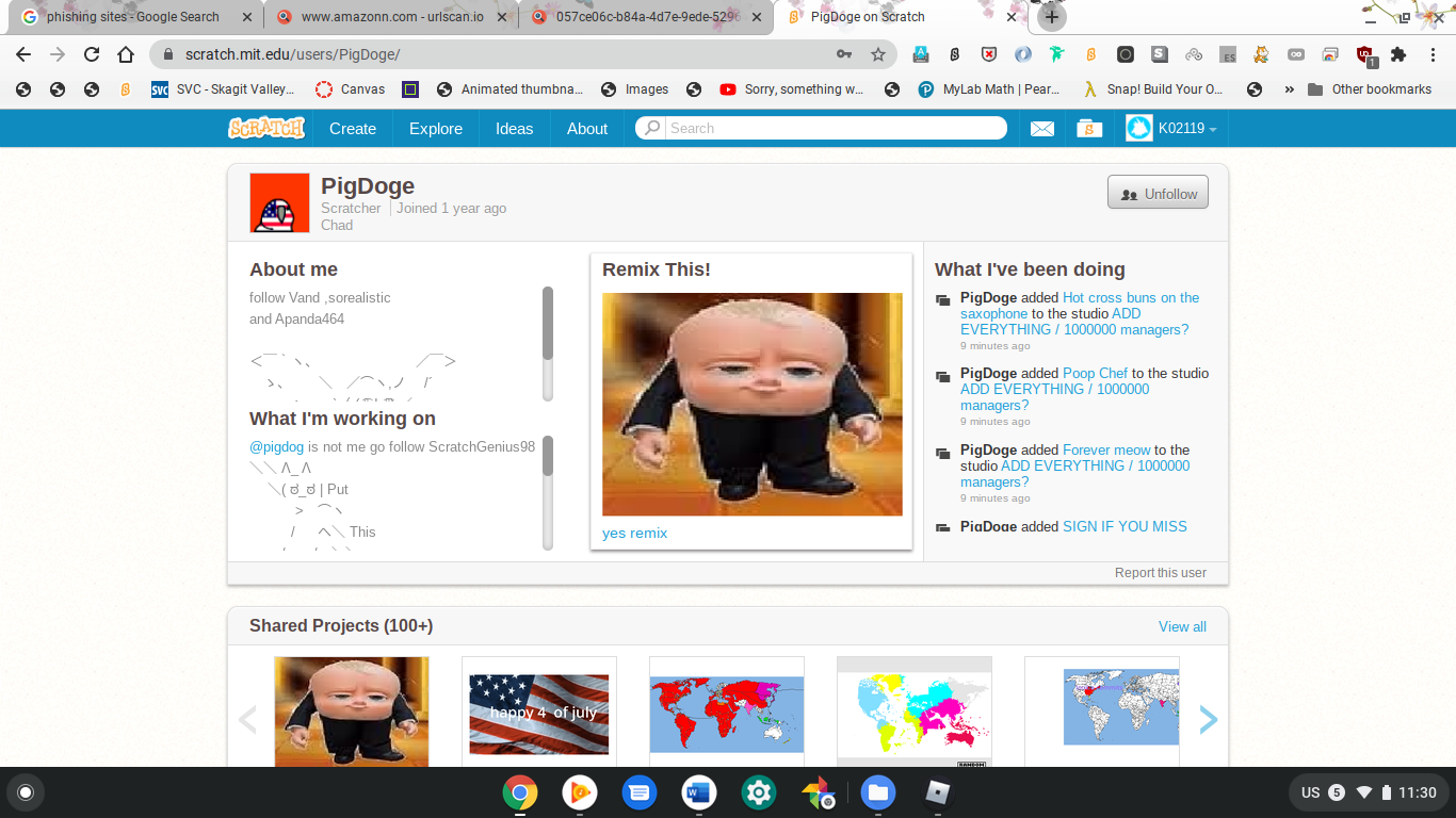 What The Discuss Scratch